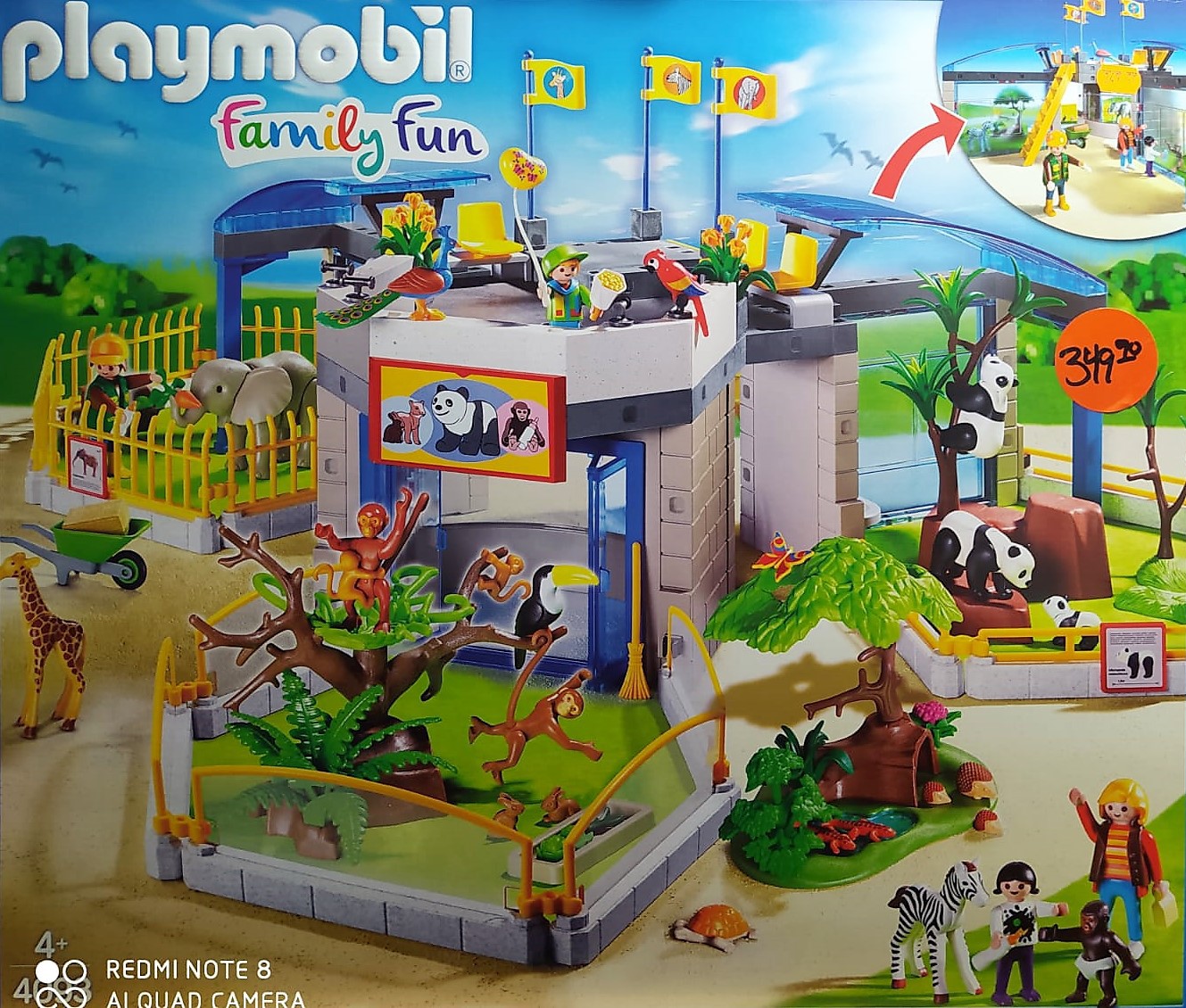 גן חיות ג'וניור דגם 4093 | playmobil | בזאר שטראוס צעצועים